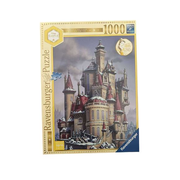 Ravensburger | Games | Disney Beauty And The Beast Castle 00 Pc ...